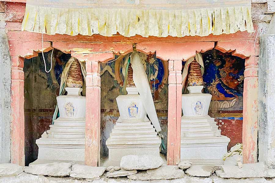 An old Buddhist Shrine returns to the Indus River in Ladakh – Silk Road ...