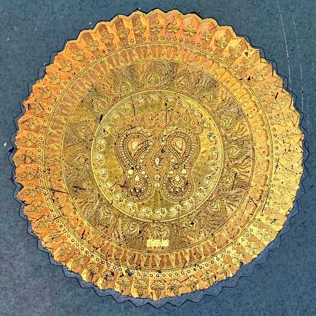 Photo of Golden Rangoli, Doorstep, Udaipur | Silk Road Gallery