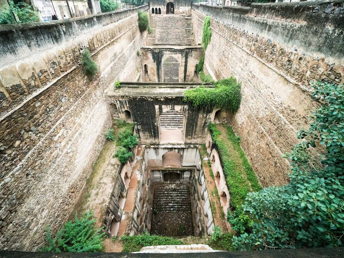 Great Stepwell at Jhunjhunu 1 | Stepwell Photos | Silk Road Gallery