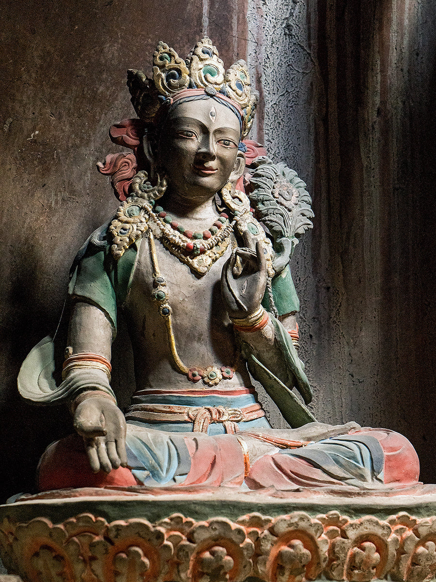 Photo Tara Statue at Attetse Monastery | Silk Road Gallery